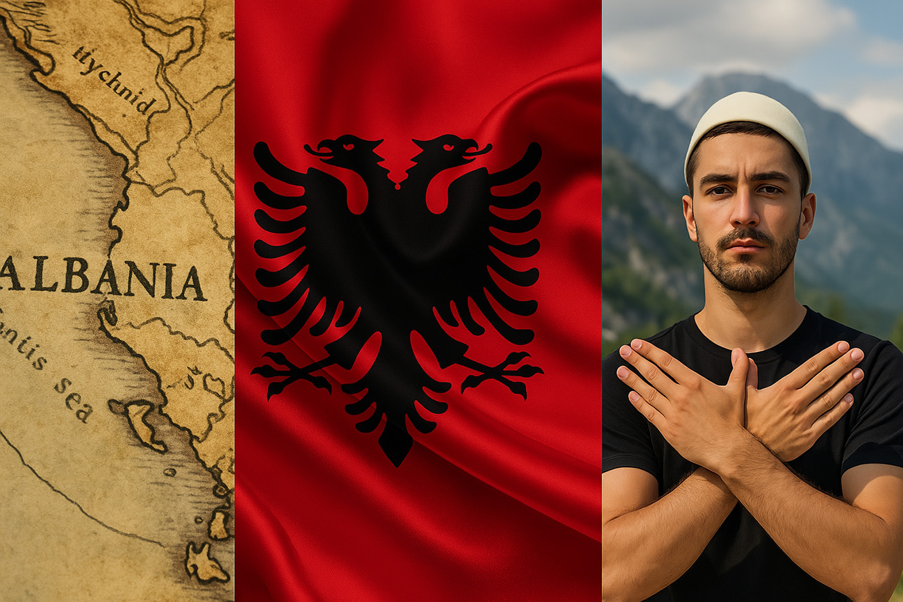 Betekenis van de Albanese Vlag: Symboliek, Handgebaar en Erfgoed